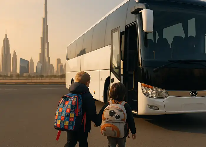 Student Transport Solutions: Dubai School & College Bus Rental